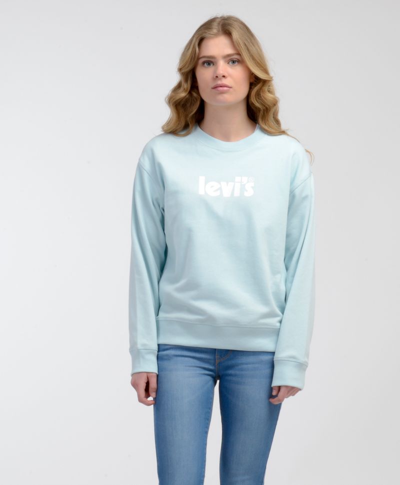 Polerón Mujer Levi's Liso con Logo 18686-0097 | LEVIS