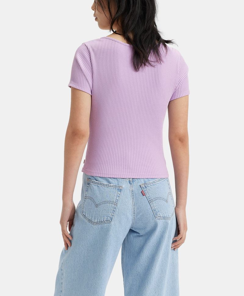 Polera Mujer Levi's SS Britt Snap Front Top A4784-0008 |LEVIS