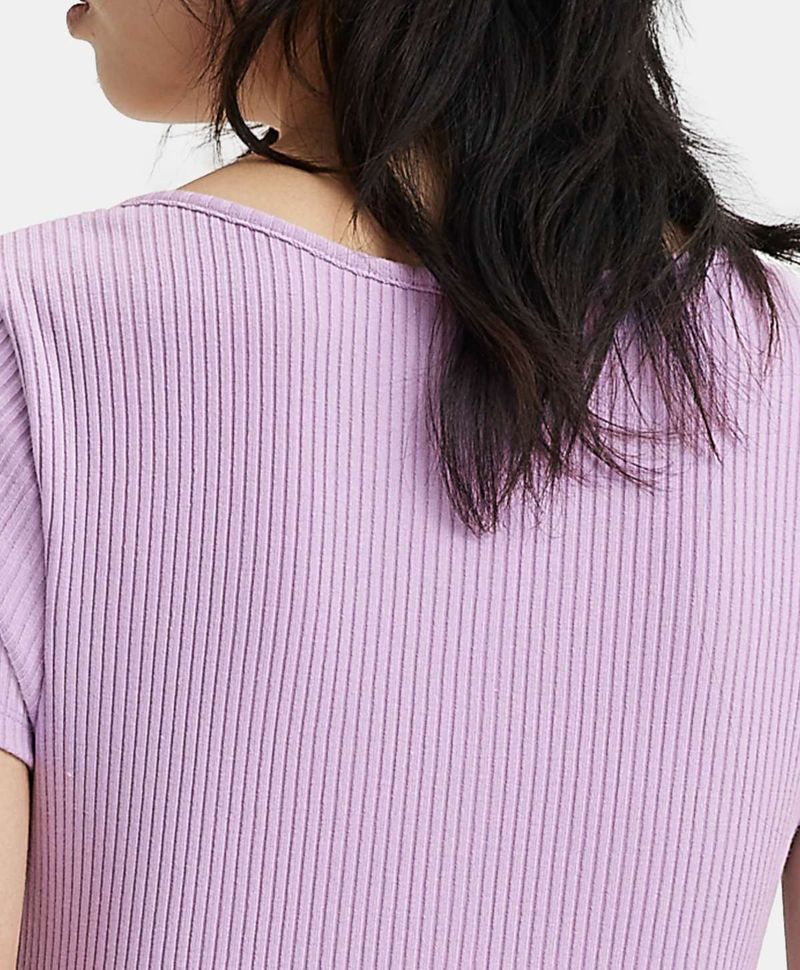 Polera Mujer Levi's SS Britt Snap Front Top A4784-0008 |LEVIS